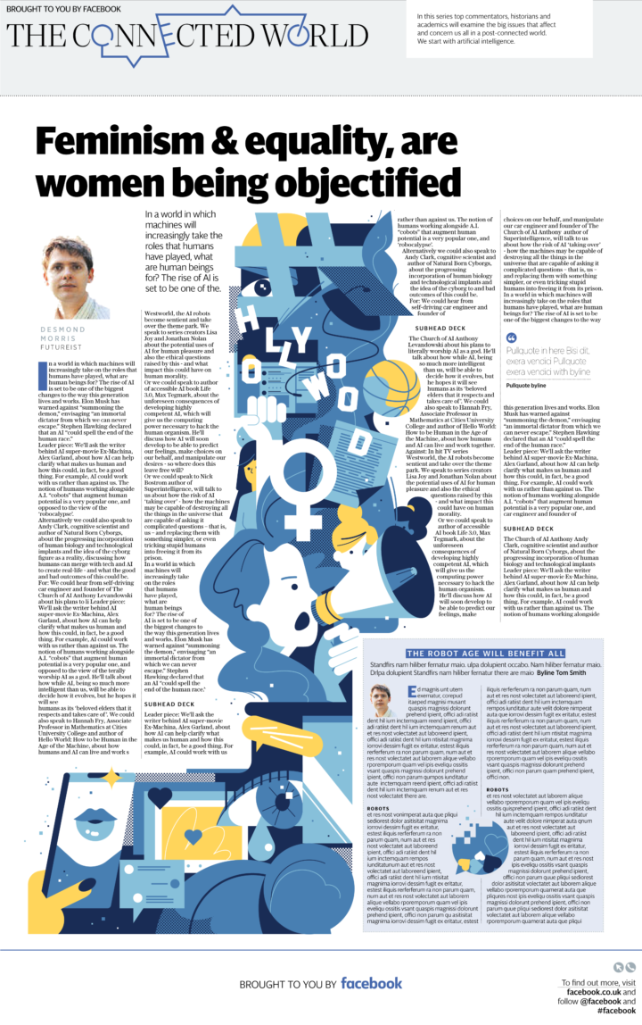 Telegraph x Facebook – The Connected World feature – Aleksandar Savić
